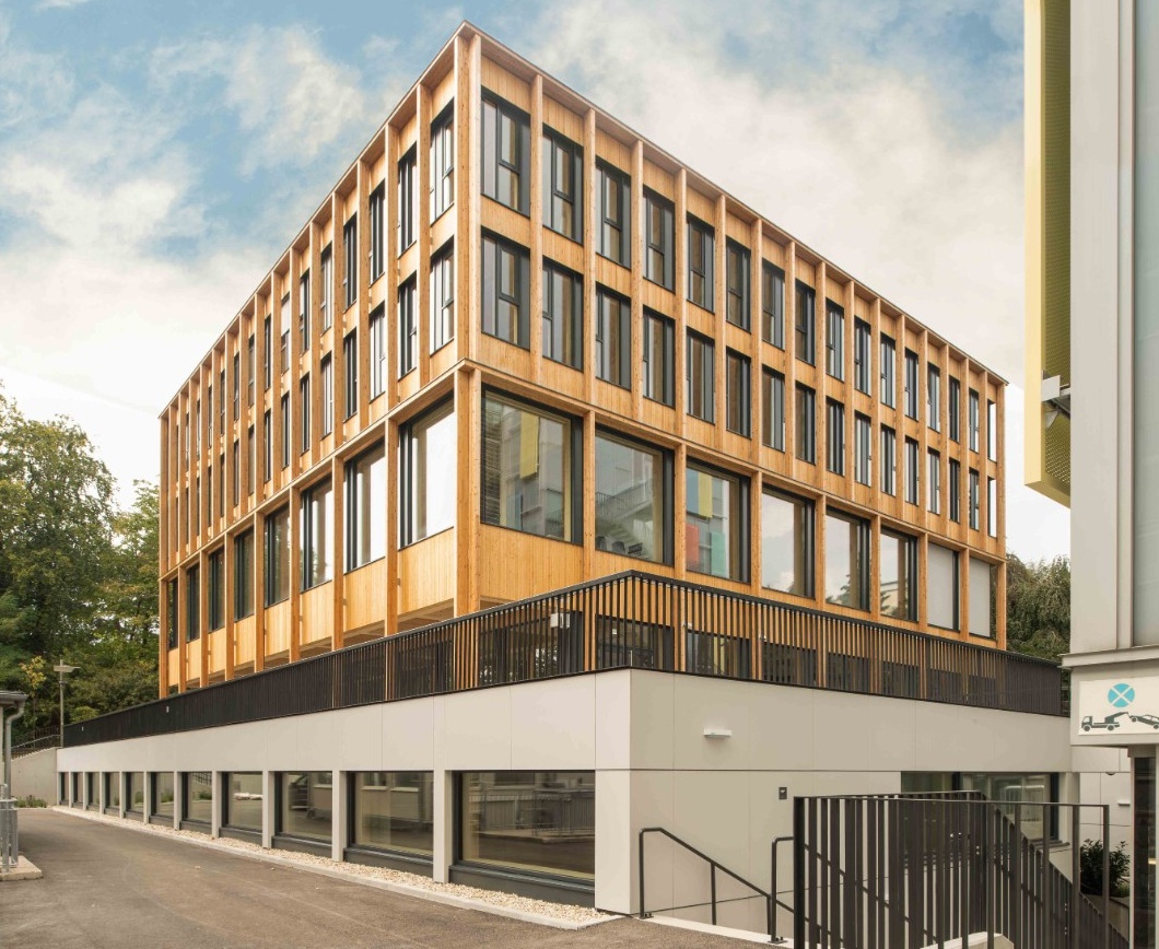 Neues Universitätsgebäude in Holzbauweise für die BOKU