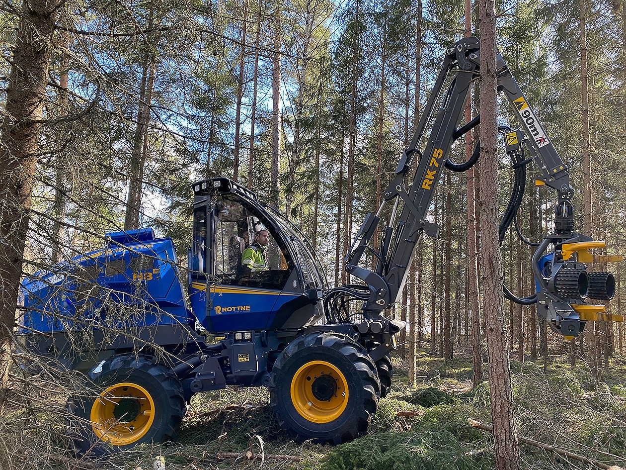 Vorstellung Rottne H8E: Effizient durchforsten