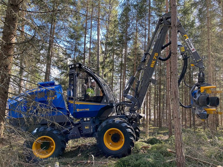 Vorstellung Rottne H8E: Effizient durchforsten